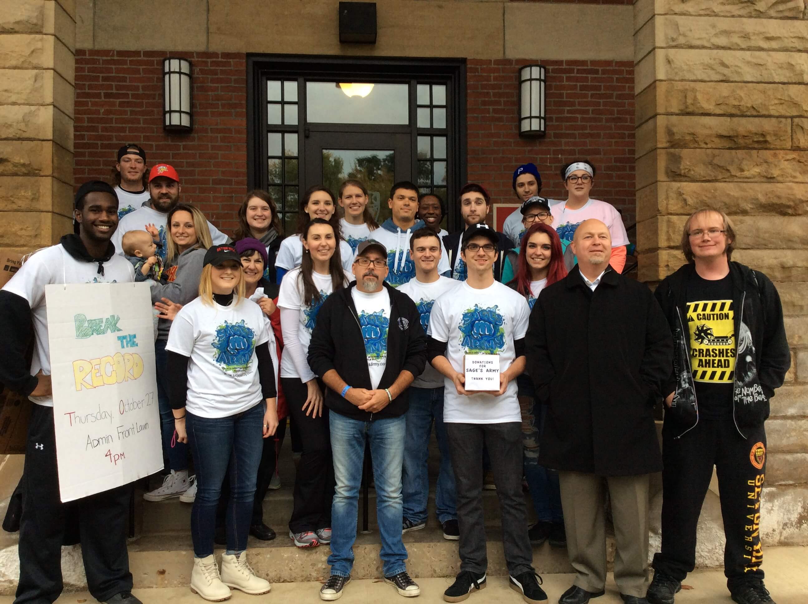 Seton Hill breaks world record for Sage’s Army